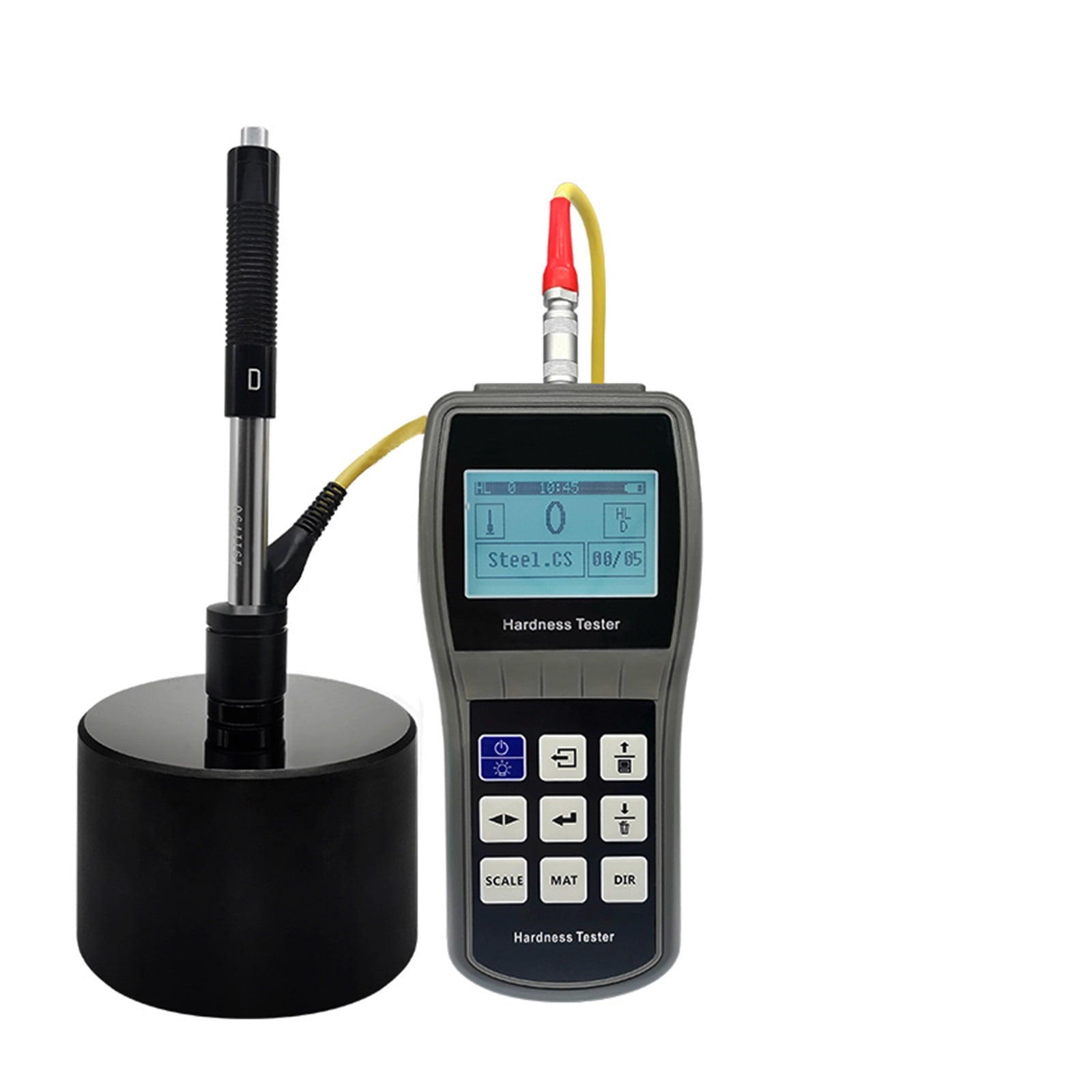 6-in-1 Metal Hardness Tester HRC,HL,HB,HV,HS,HRB Metal Meters Stainless ...