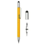 Multi-Tool Pen,6 in 1 Tool with Ballpoint Pen, Touch Screen Stylus ...