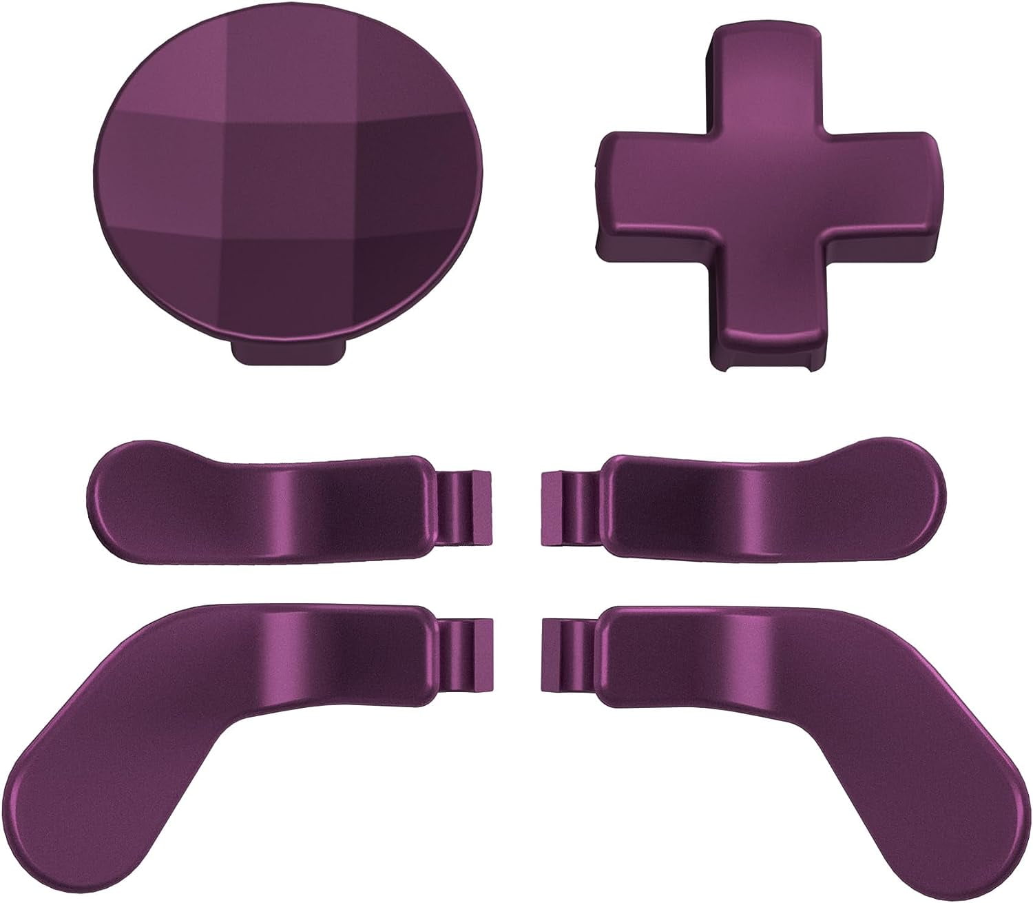 6 in 1 Metallic Grape Magnetic D-pads Back Paddles Direction Keys for ...