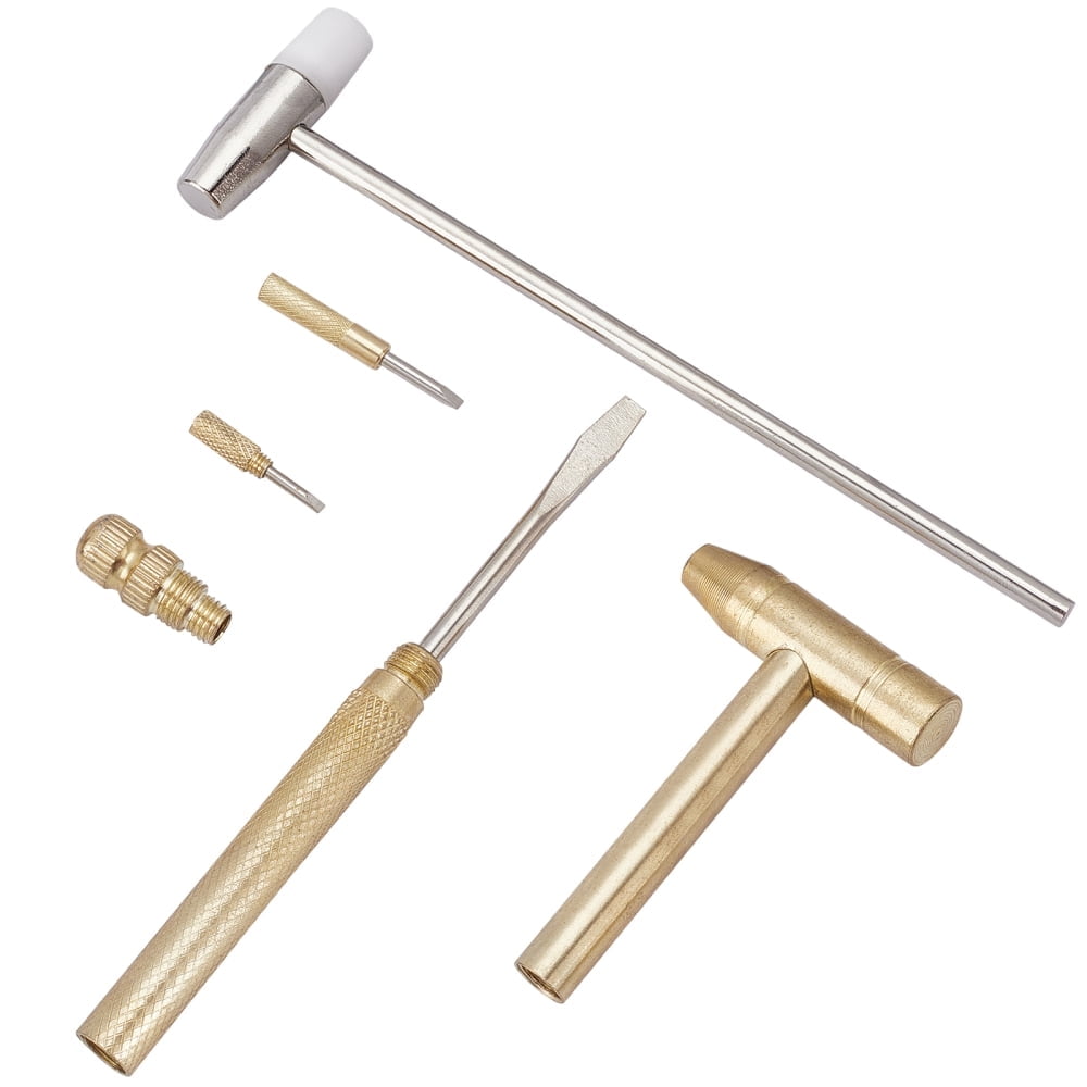 6 in 1 Mini Multifunction Hammer and Dual Head Small Hammer Tiny Copper ...