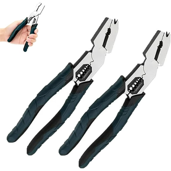 6 in-1 Multi-Function Pliers – Wire Cutter with Composite Lever Design ...