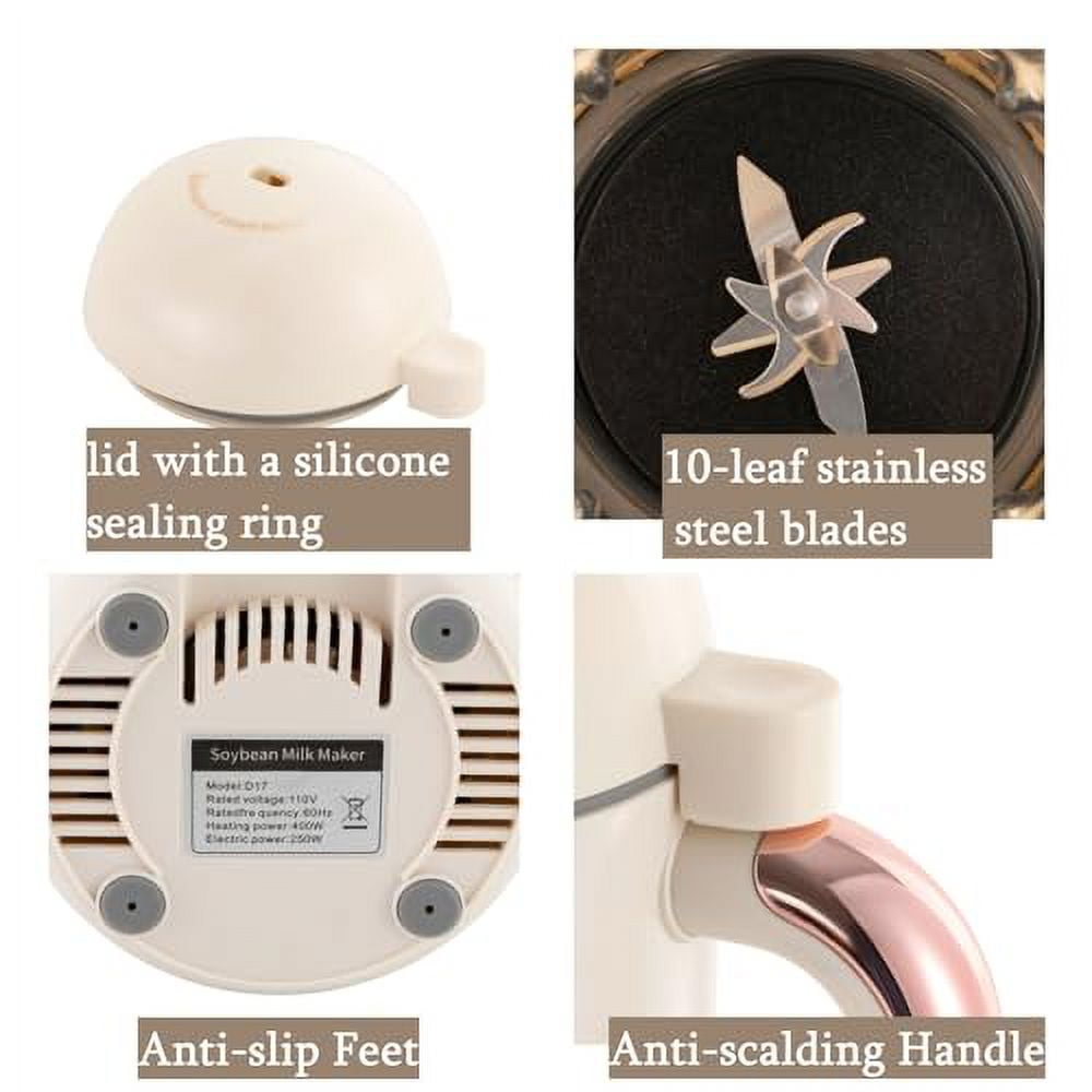 6-in-1 Multi-Functional 30Oz/900mL Nut Milk Maker Machine, Smart ...