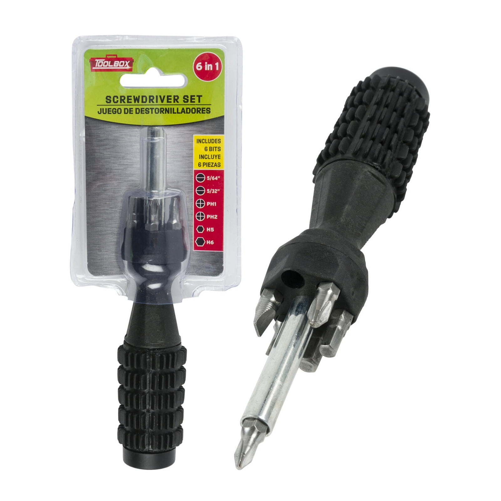 6 in 1 Multi-Head Screwdriver Set - Walmart.com