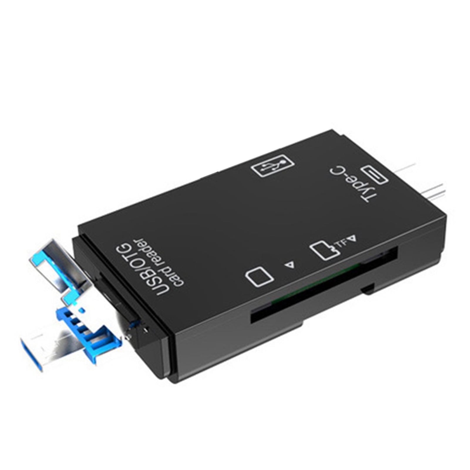 6-in-1 Multifunctional USB 3.0 Card Reader Mini Type-C TF-SD Card ...