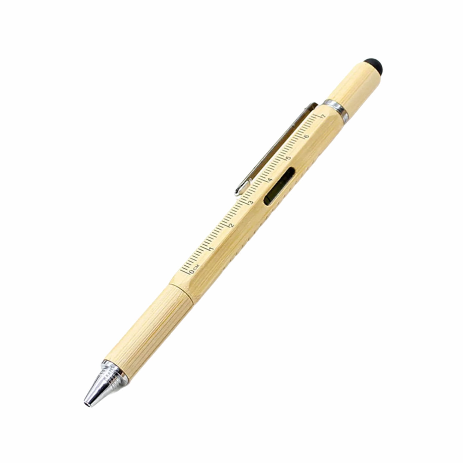 6 in 1 Multitool Pen Ballpoint Pen Multitool Techs Tool Pen Levelgauge ...