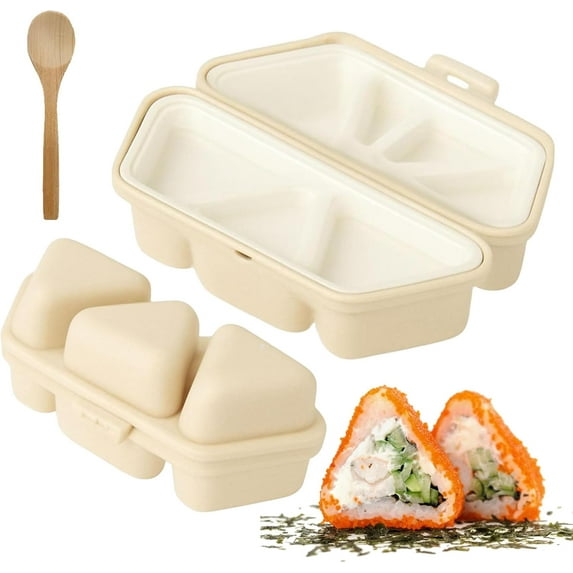 6-in-1 Onigiri Rice Ball Maker - Ultimate Multi-Functional Triangle ...
