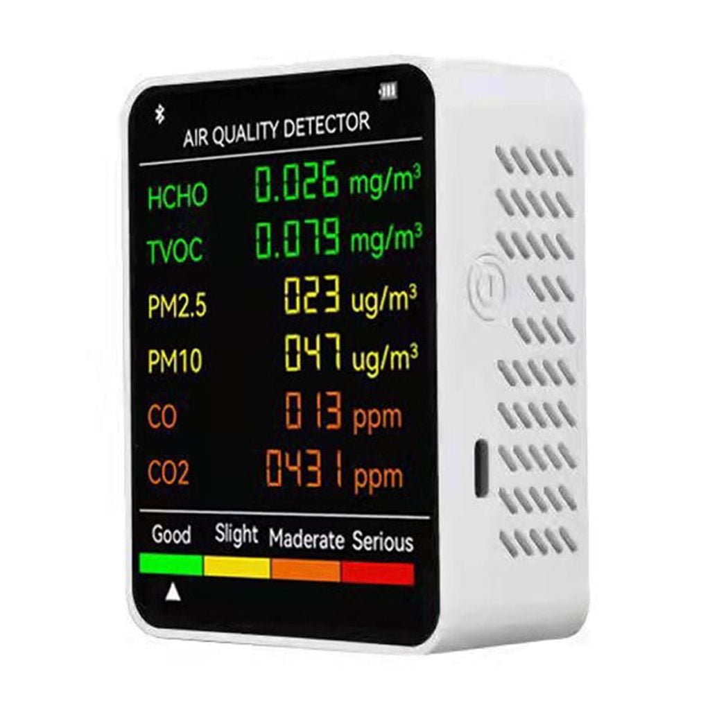 Home Air Quality Monitor, Portable Multifunctional Detector With Real ...