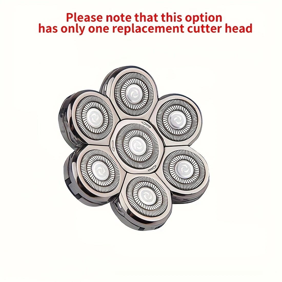 6-in-1 Premium Head & Beard Shaver for Men - Wet/Dry Electric Razor ...