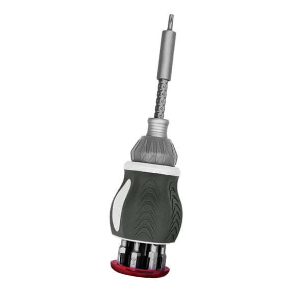 6 in 1 Ratchet Screwdriver Retractable Screwdriver 180 Degree Rotate ...