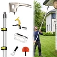 6-in-1 Wasp Nest Removal Tool Set with 113 In Aluminum Telescopic Pole ...