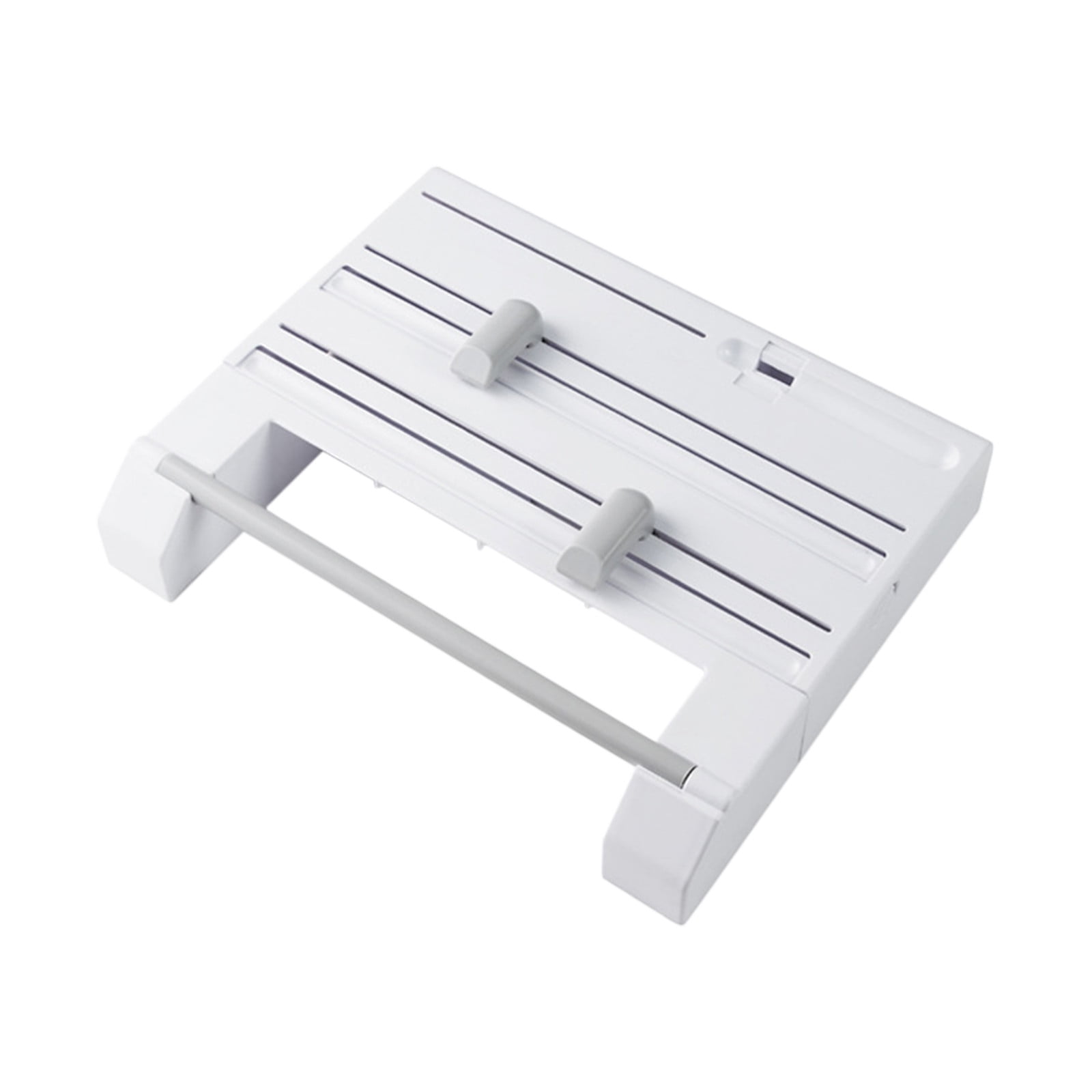 6 In 1kitchen Storage Rack Multifunctional Tin Foil Cling Film Cutter