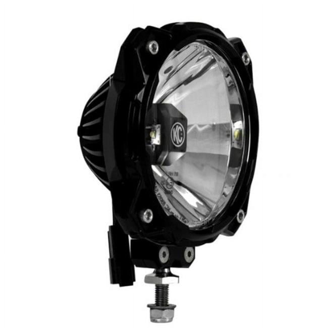 6 in. 20W Gravity Pro6 Round Wide Beam LED Lights - Black - Walmart.com