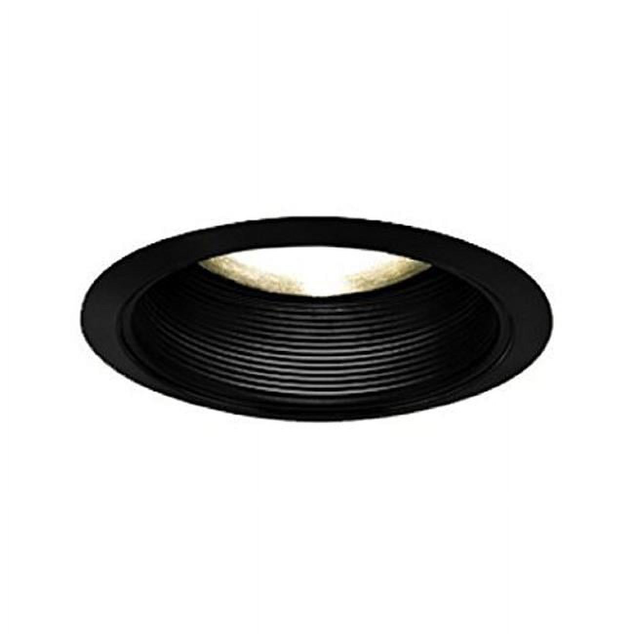 6 in. Aperture Line Voltage Trim Recessed Light - Step Baffled Trim ...