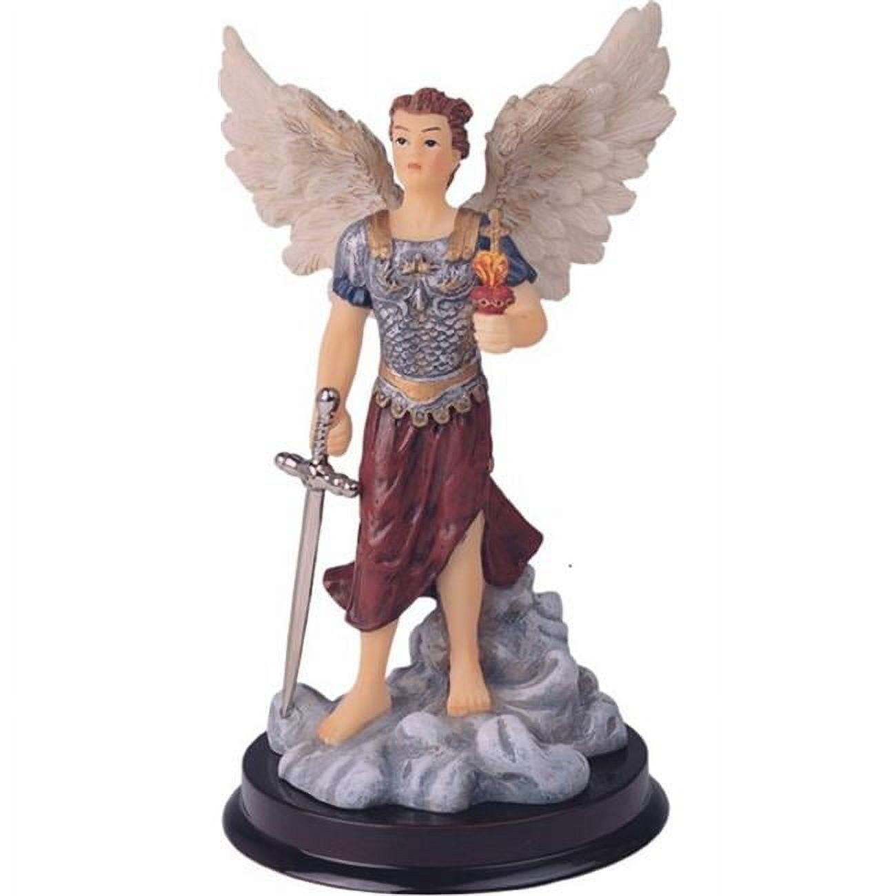 6 in. Archangel Jehudiel Statue Saint Jegudiel The Angel of Work Holy ...