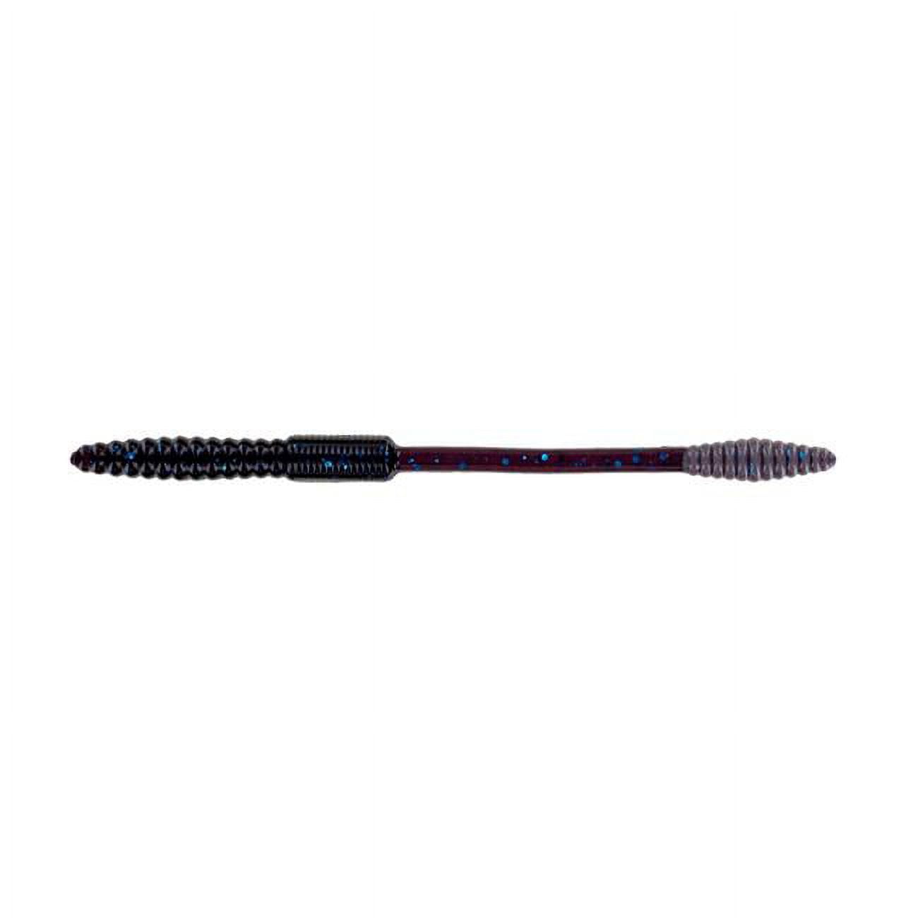 6 in. Blue Fleck Squirrel Tail Worm Fishing Lure - Pack of 10 - Walmart.com