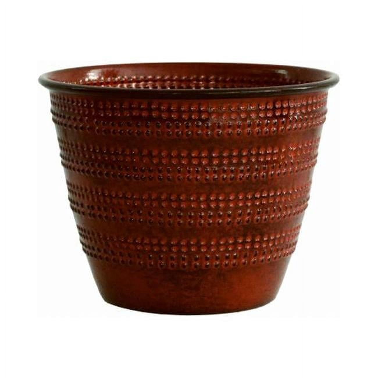 6 in. Cobblest Planter, Red - Pack of 6 - Walmart.com