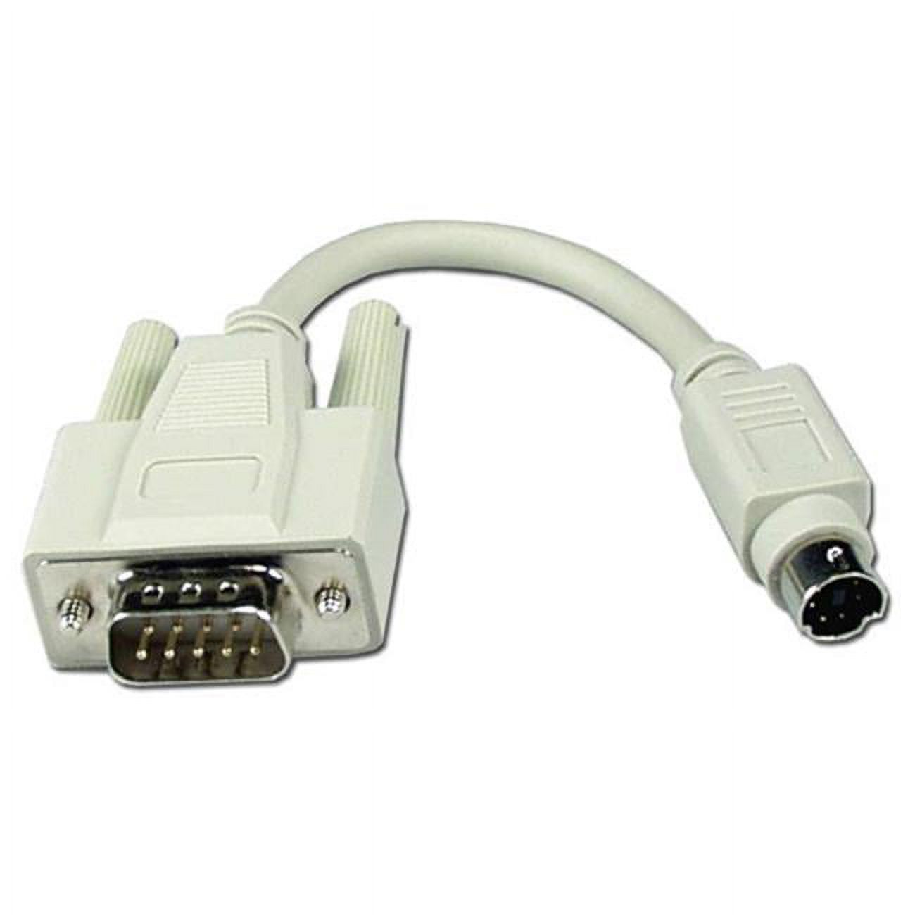 6 in. DB9 Male to Mini6 Male Serial Mouse to PS-2 Port - Walmart.com