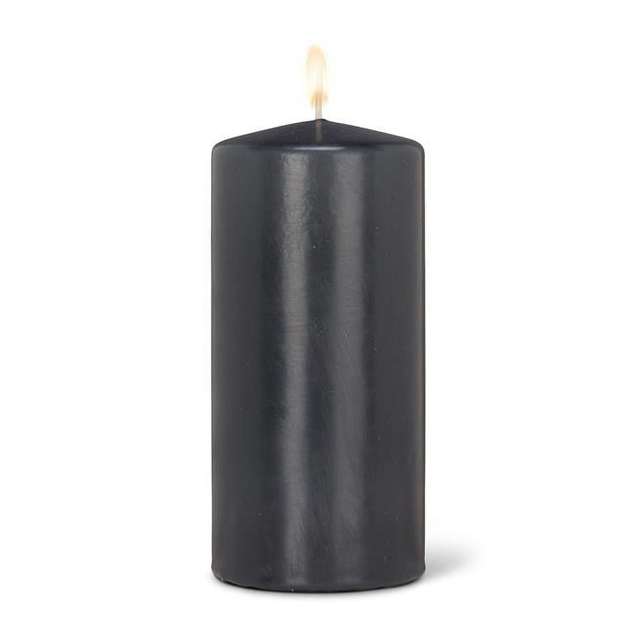 6 in. Gray Pillar Candle, Grey - Walmart.com