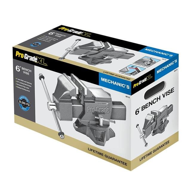 6 in. Heavy Duty Swivel Bench Vise - Walmart.com
