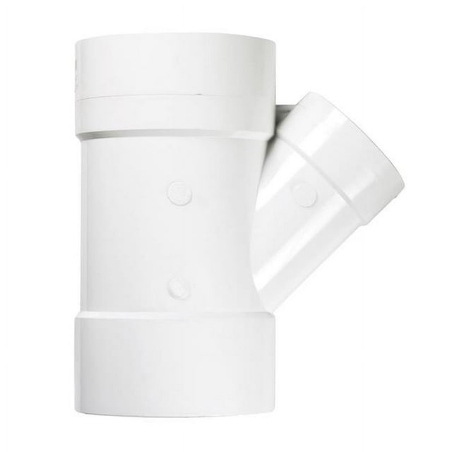 6 in. Hub x 6 in. dia. Hub PVC Reducing Wye - Walmart.com