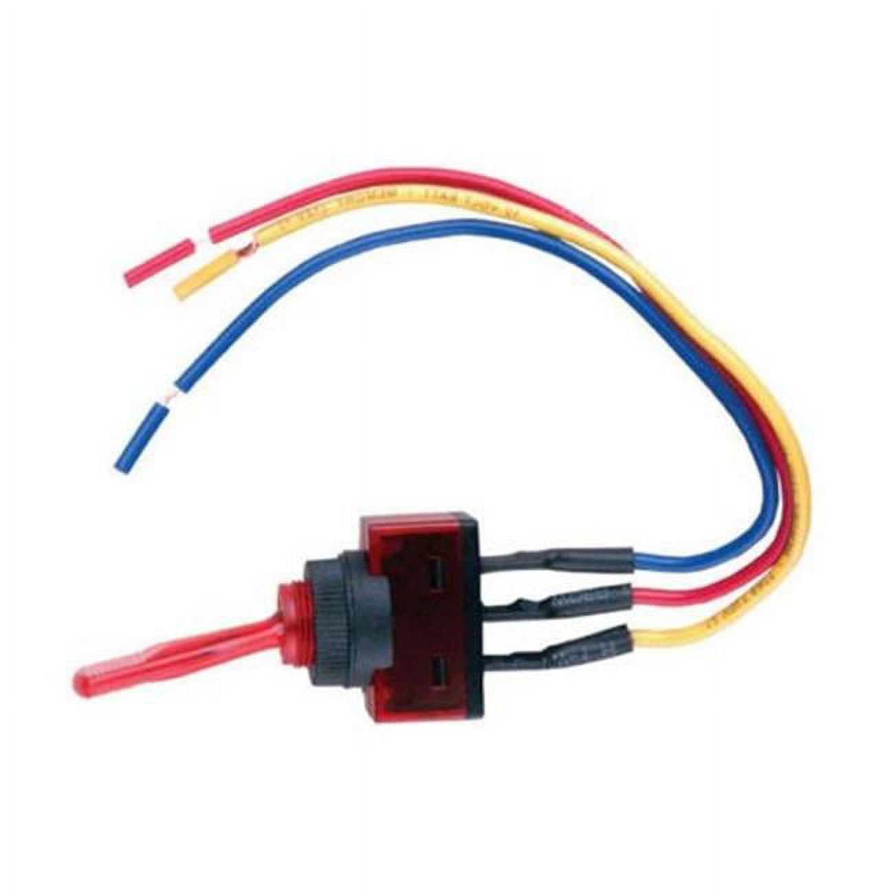 6 in. Illuminated Toggle Switch with Lead Wire - Red - Walmart.com