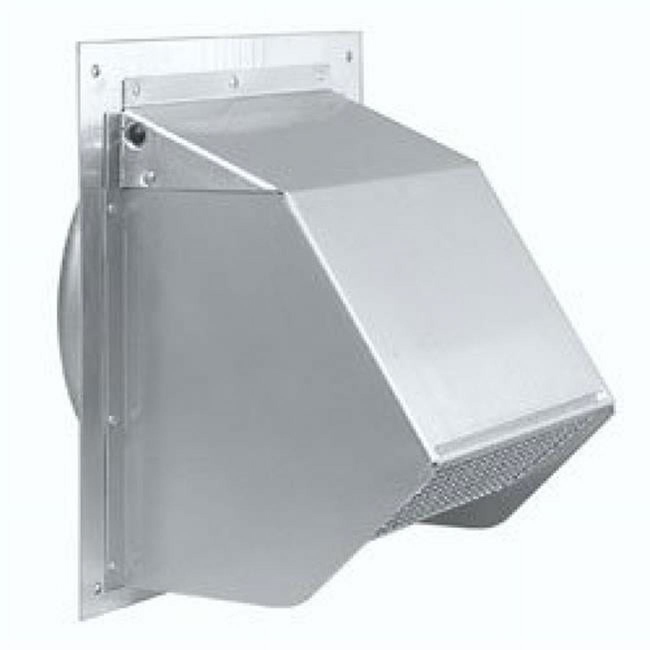 6 in. Round Duct Aluminum Wall Cap with Damper - Walmart.com