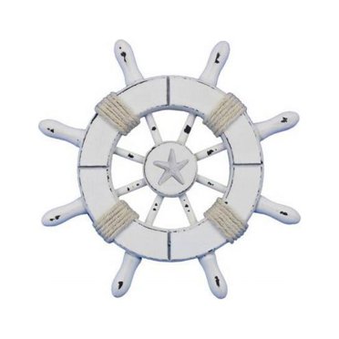 Handcrafted Nautical Decor Rustic Ship Wheel Wall D cor - Walmart.com