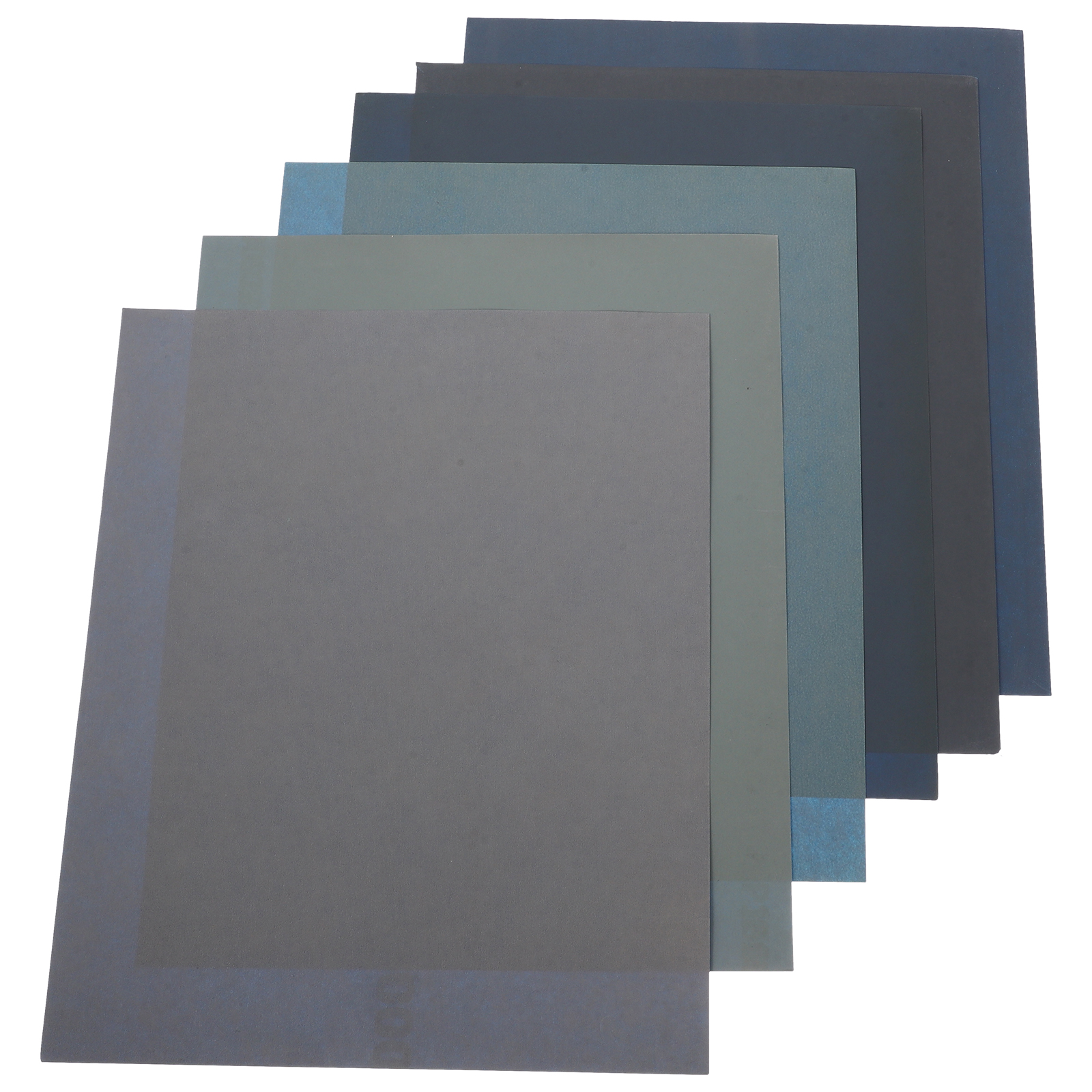 CIMAXIC Sandpaper Assorted Grits Assorted Color Paper 6Pcs for Wood ...