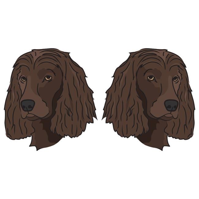 6 in. Super Cute Dog Decal - Boykin Spaniel - Pack of 2 - Walmart.com