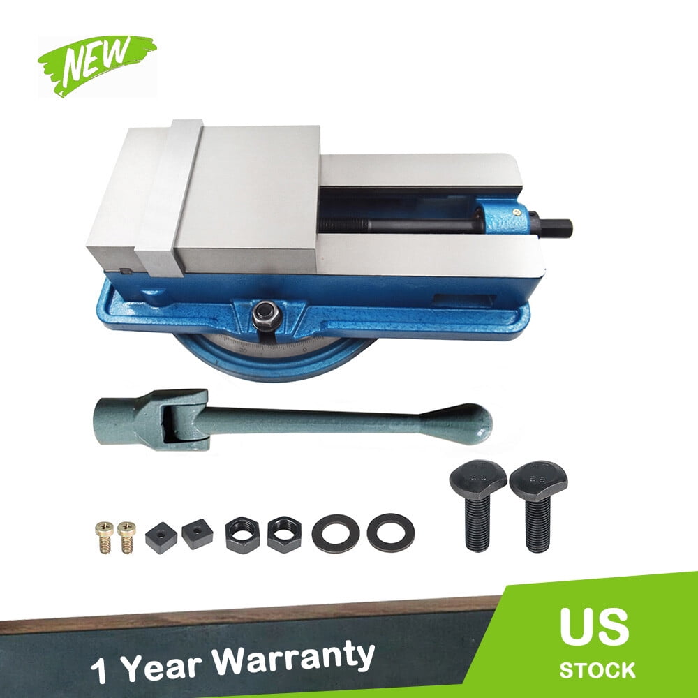 6 in x 7.5 in Lockdown CNC Milling Machine Bench Vise With 360 ...