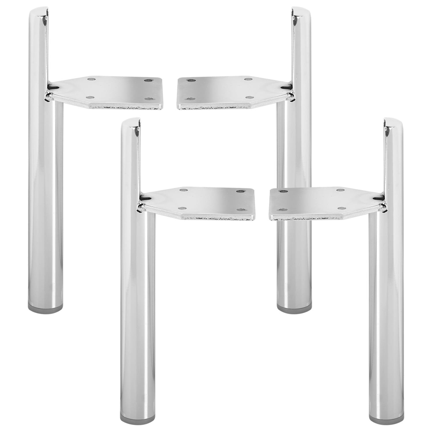 6 inch / 15cm Metal Furniture Legs, Tchosuz Pack of 4 Mid Century ...