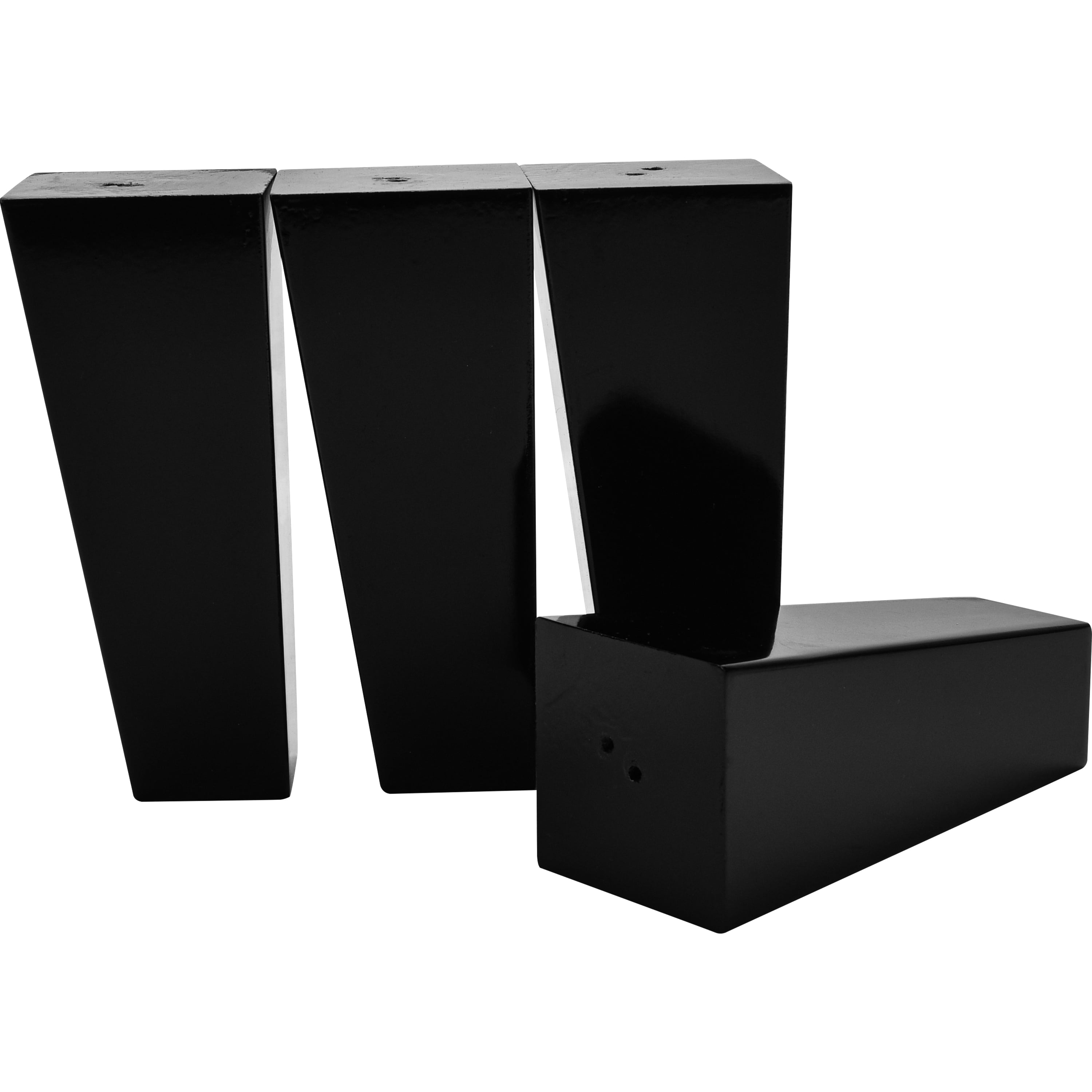 6 inch / 15cm Wooden Furniture Legs, TCHOSUZ Set of 4 Mid Century ...