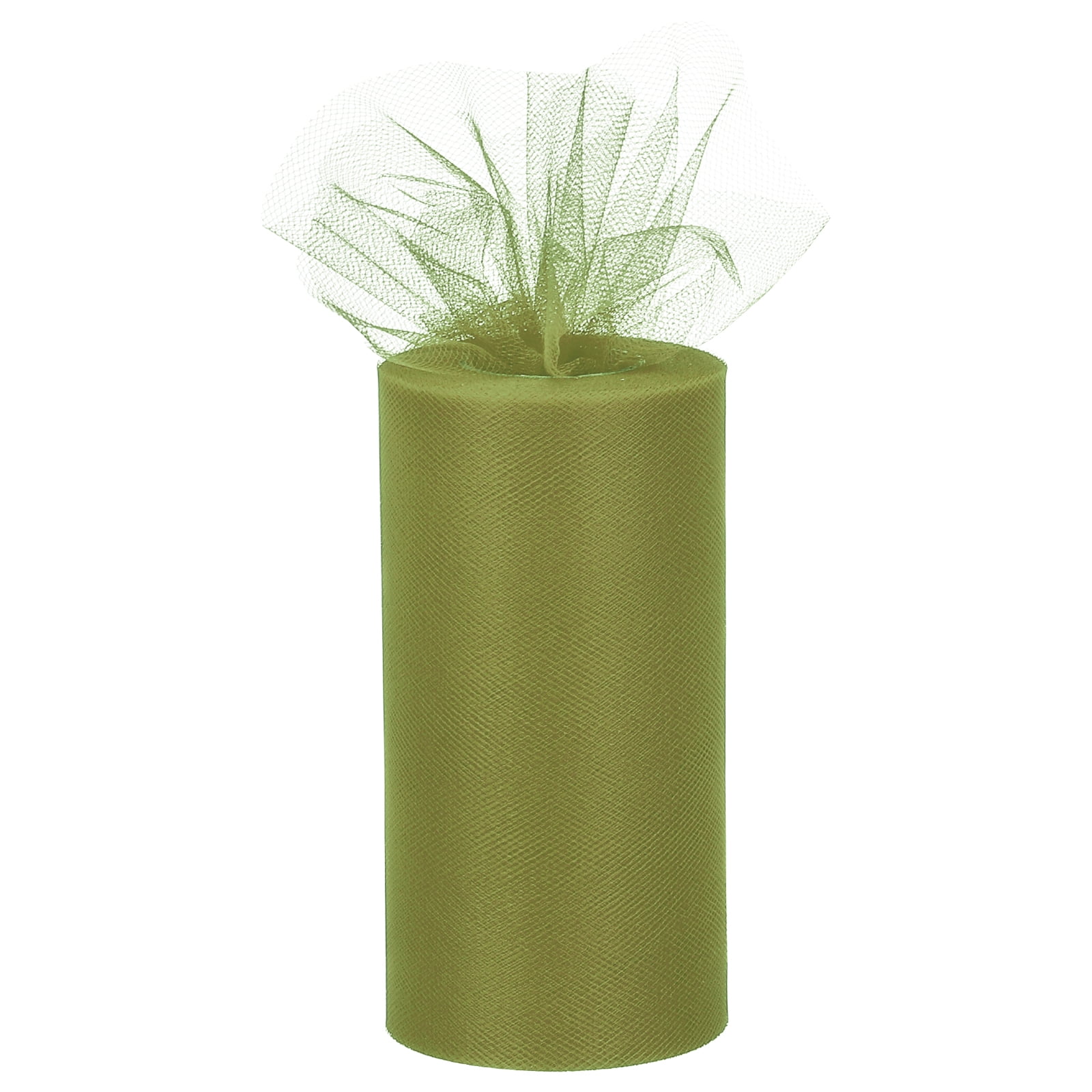 6 inch 50 Yards Tulle Ribbon Rolls Pastel Netting Fabric for Gift ...