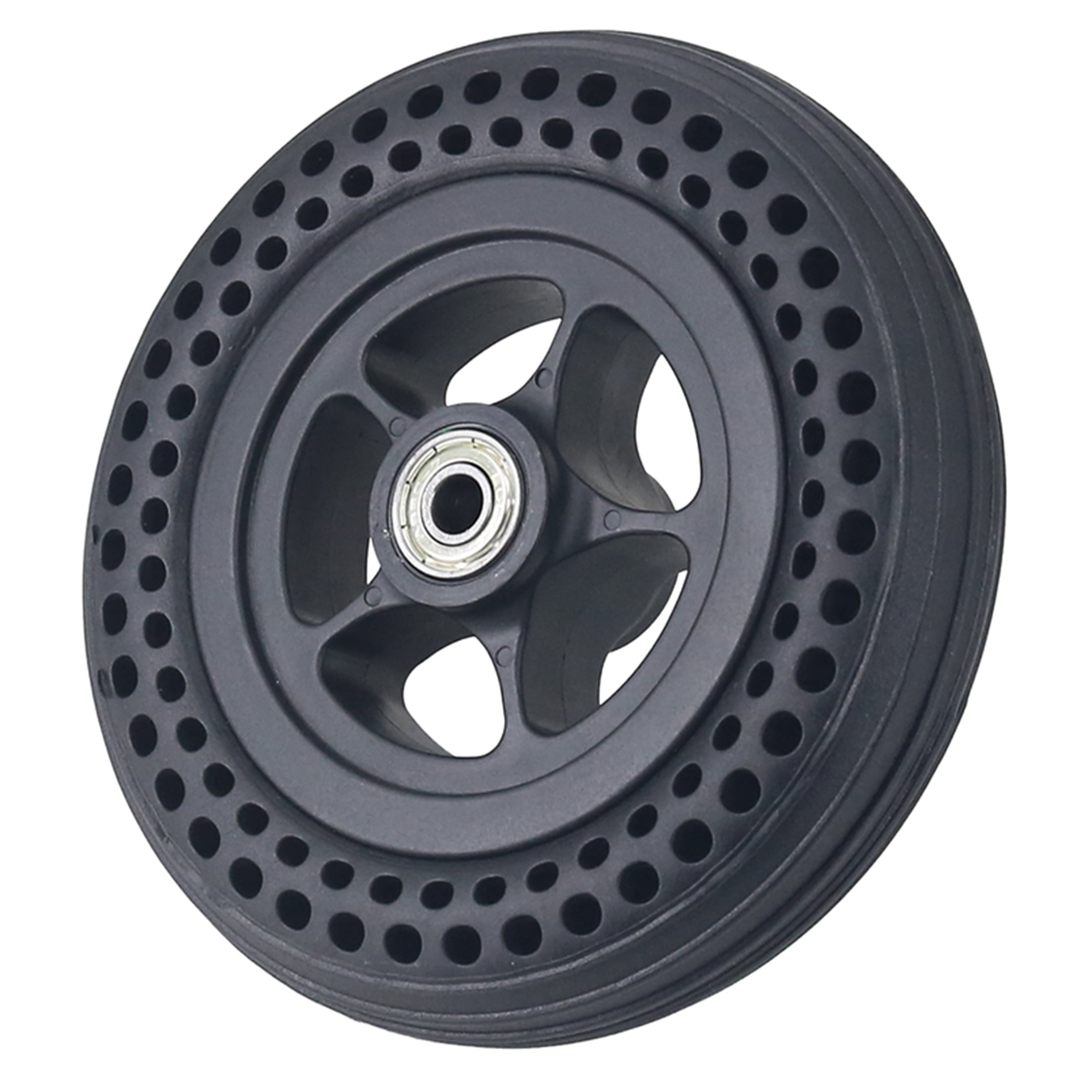 6 inch 6 x 1 1/4 Electric Scooter Solid Tire with Wheel Hub For 6*1 1/4 Inflation Tire ...