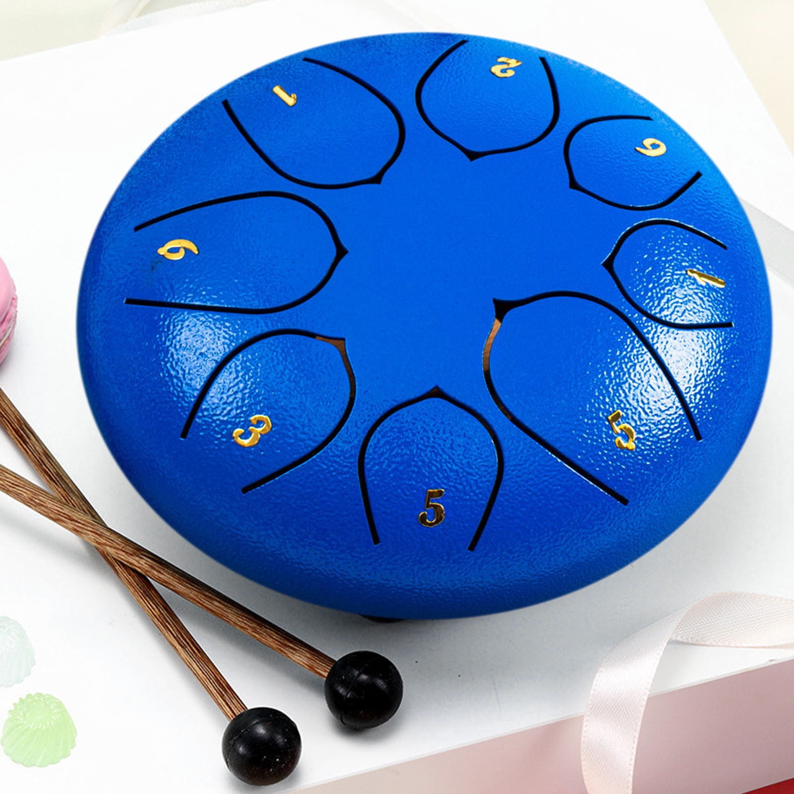 6-inch 8-tone Drum Adult Music Hand Drum Instrument - Walmart.com