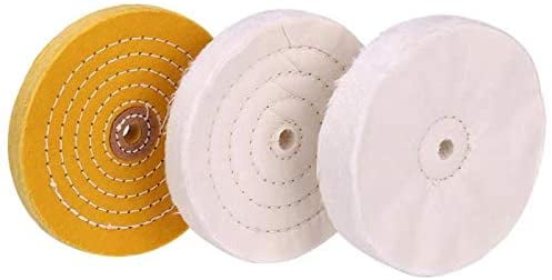 6 inch Buffing Polishing wheel 1/2 Inch Arbor Hole for Bench Grinder ...