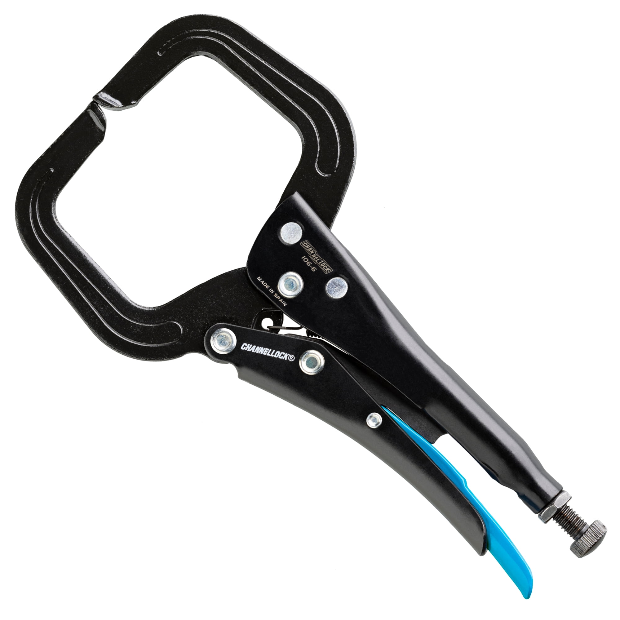 Channellock 106-6 6” C-Clamp Locking Pliers, Epoxy Resin Coating ...