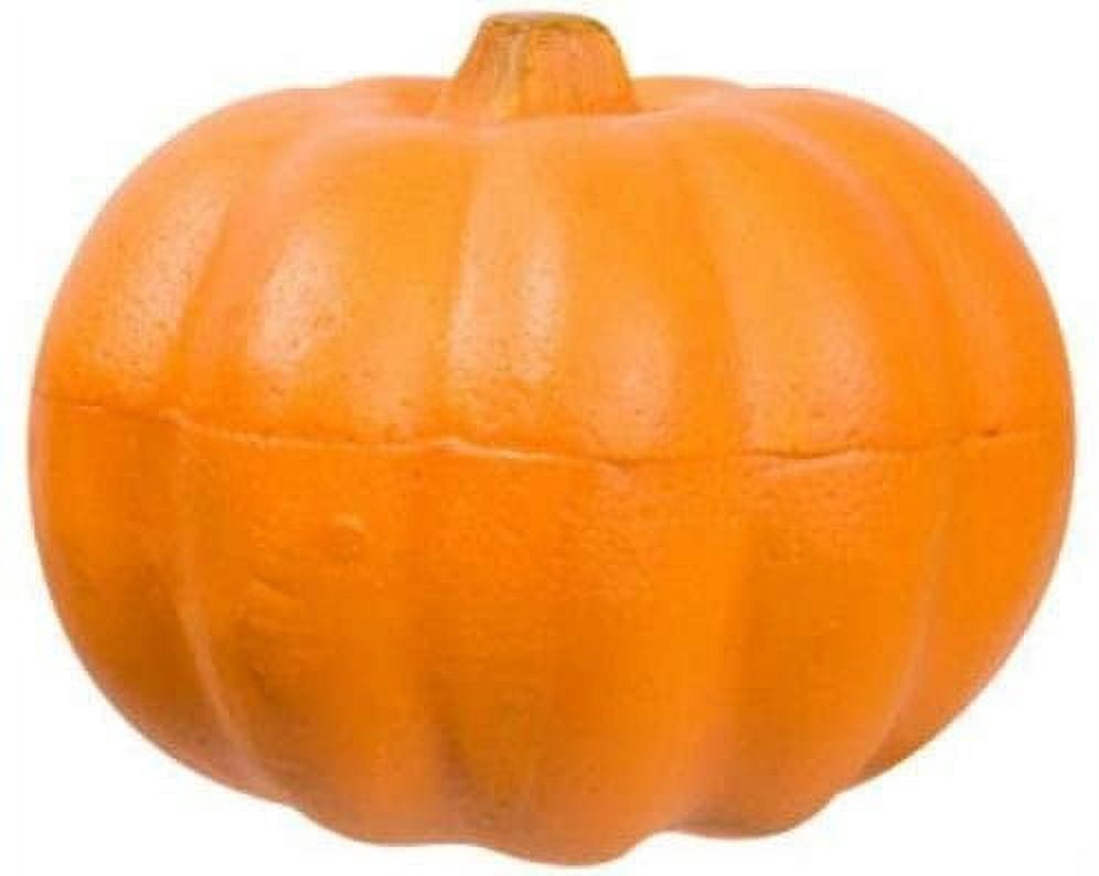 6 inch Carveable Polyfoam Pumpkin Halloween Fun Jack O' Lantern ...