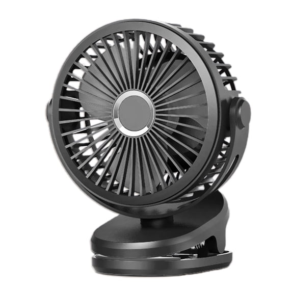 6 inch Clip on Fan Portable Cooling Fan with 4 Speeds Sturdy Clamp, 720 ...