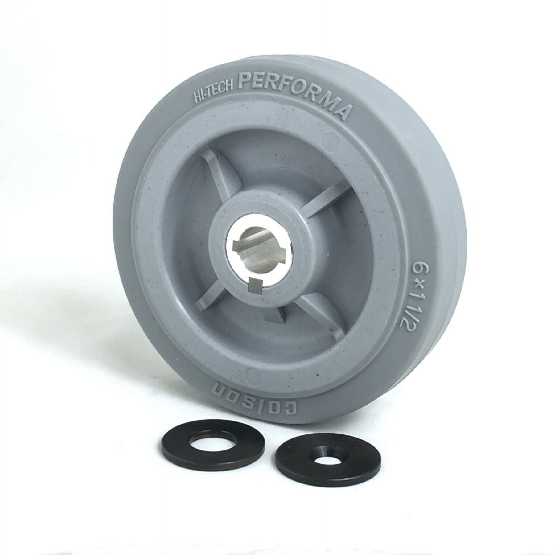 6-inch Drive Wheel with 3/4-inch Keyed Hubs - Walmart.com