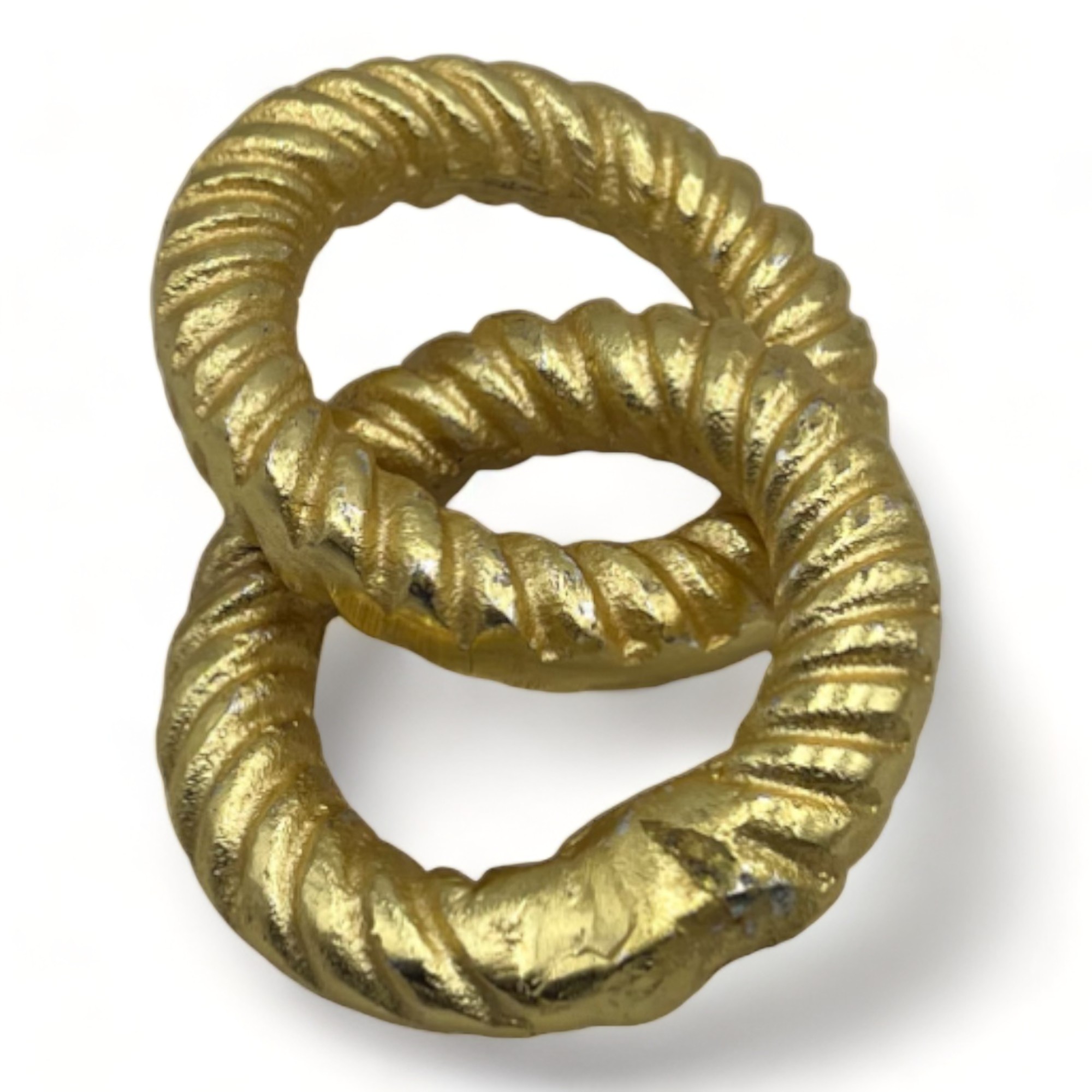 6 inch Gold Decorative Metal Chain Object by 90210 Kitchen and Bath ...