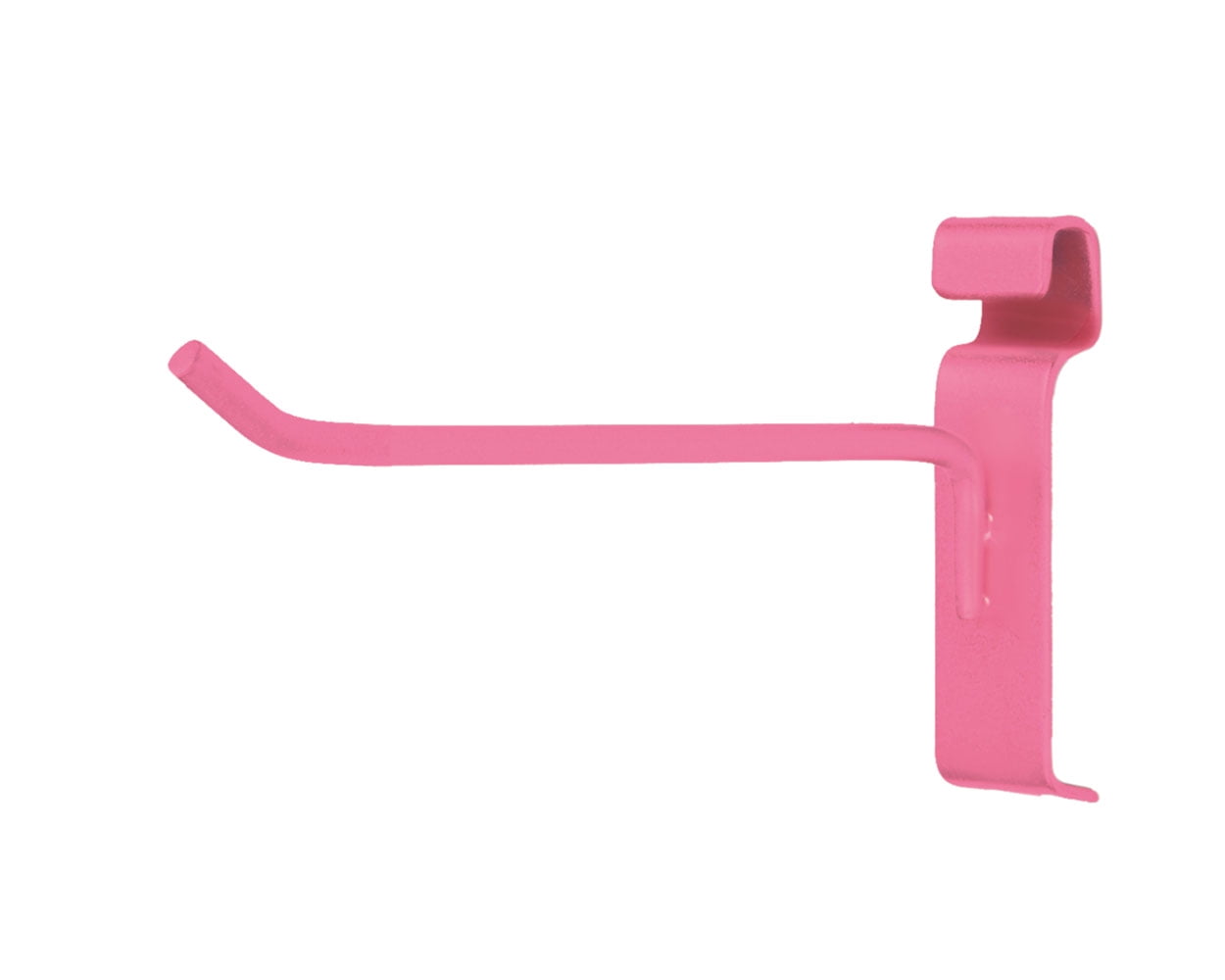 6 inch Hot Pink Peg Hook for Wire Grid - Pack of 50 - Walmart.com