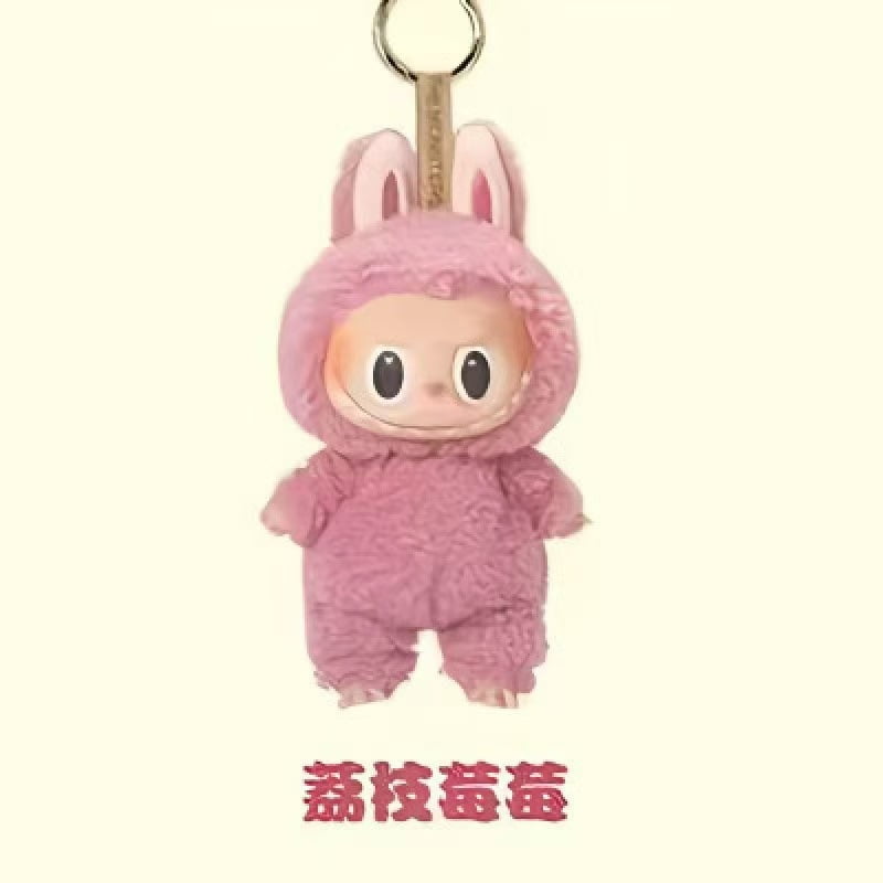 6 inch LABU-BU DOLL BLIND BOX KEYCHAIN,Plush Doll Keychain Pendant ...