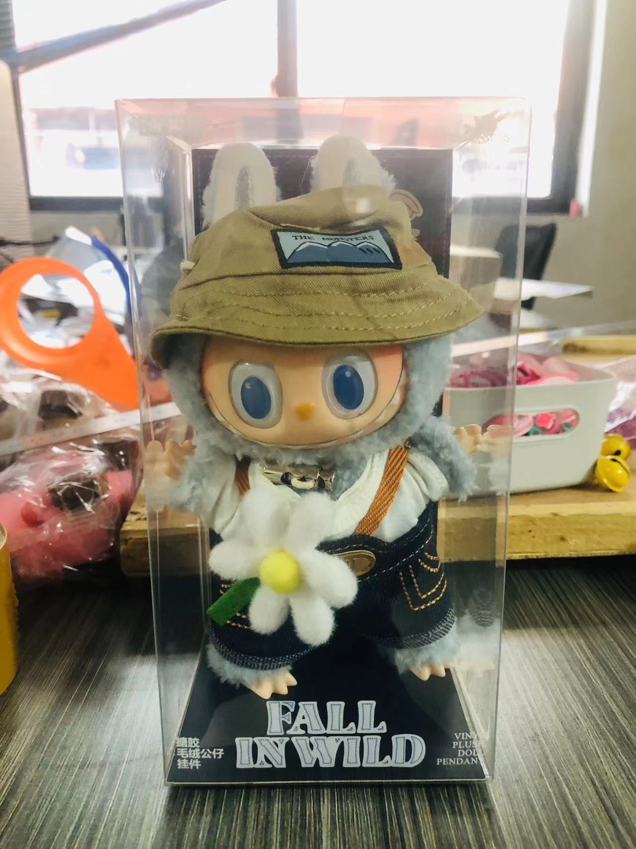 6 inch La-bubu Plush Keychain,The La-bubu Monsters Plush Figure Doll ...