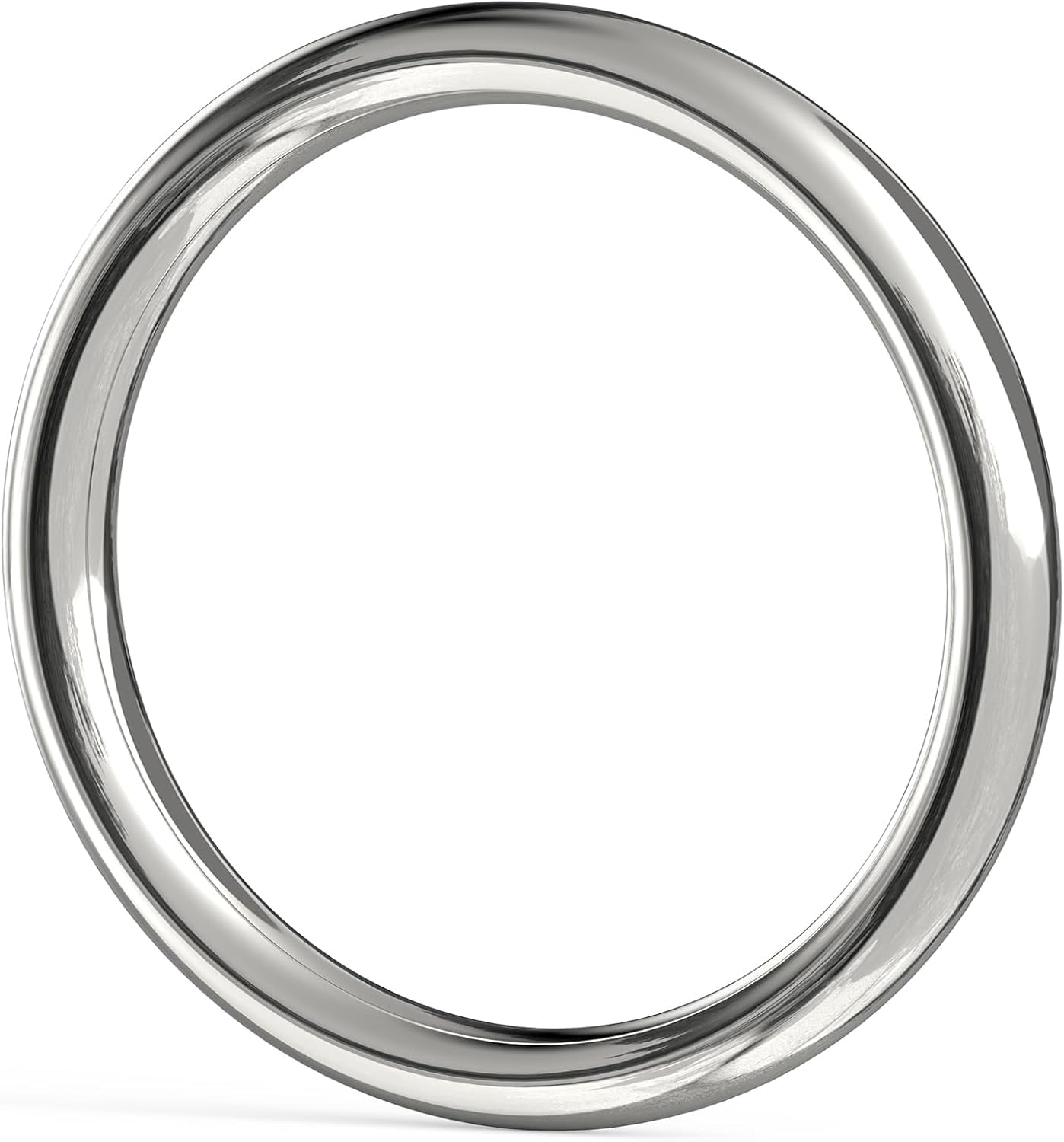 6 inch Metal O Rings, Stainless Steel Round Ring Buckles, Solid Welded ...