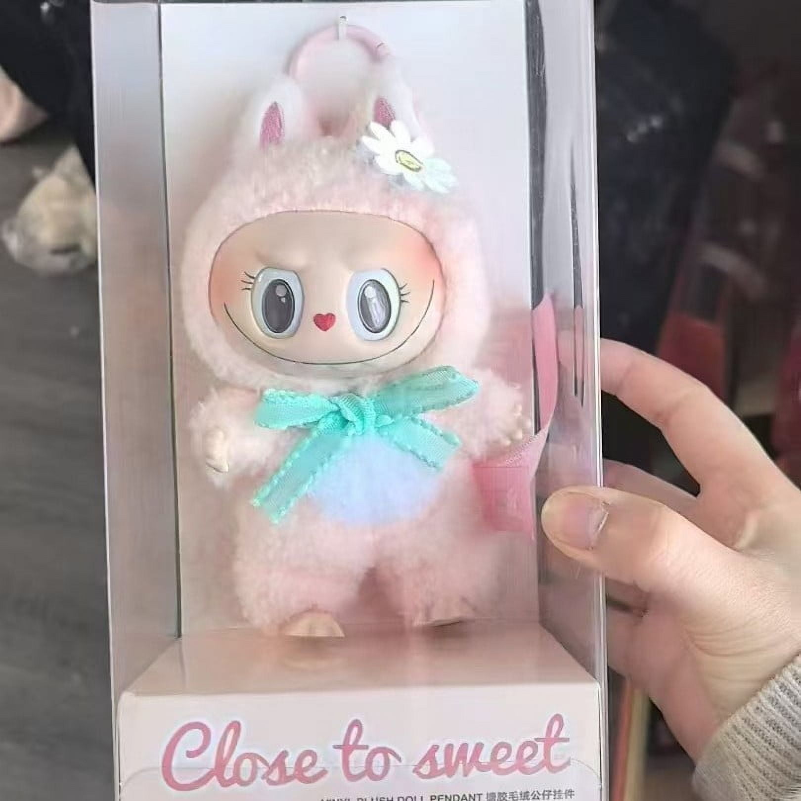 6 inch POP MA-RT LA-BUBU Plush Keychain Blind Box,The LA-BUBU ZIMOMO Keychain, Monsters Have a ...