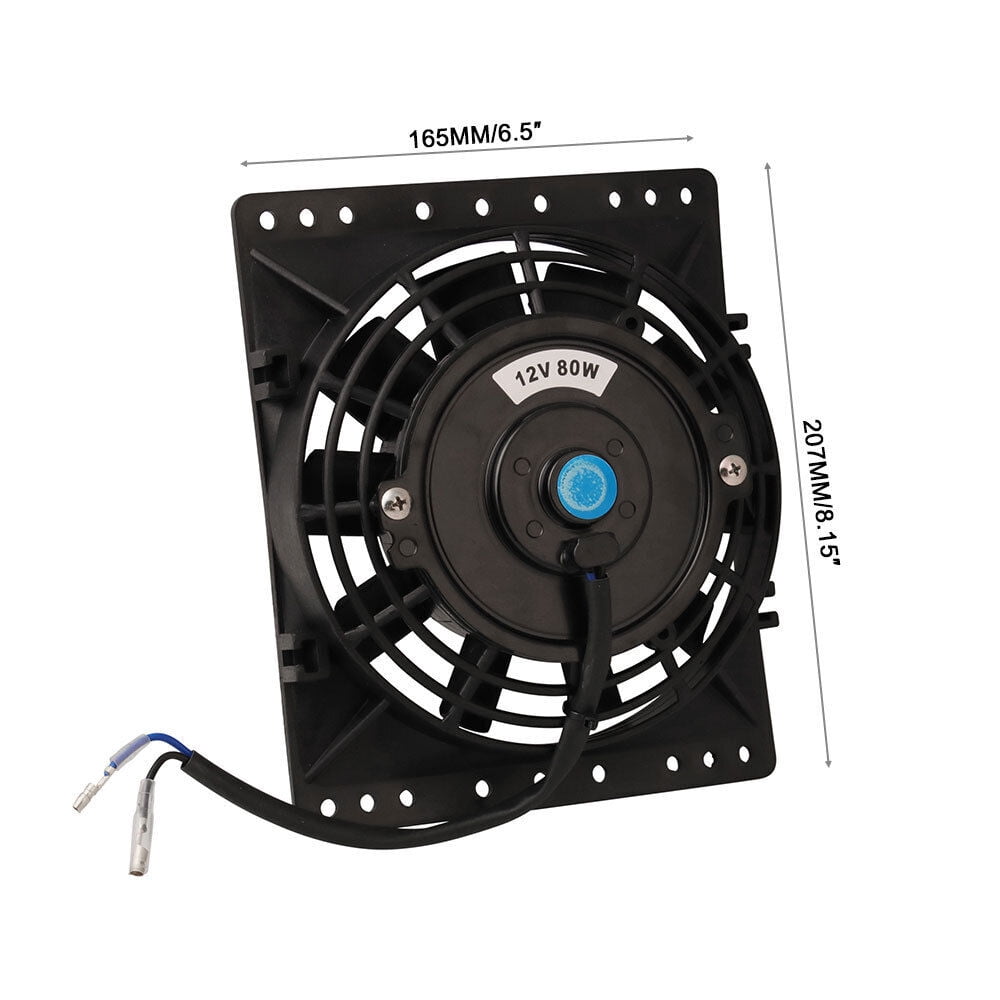 6-inch ultra-thin electric fan, radiator, cooling fan, and universal ...