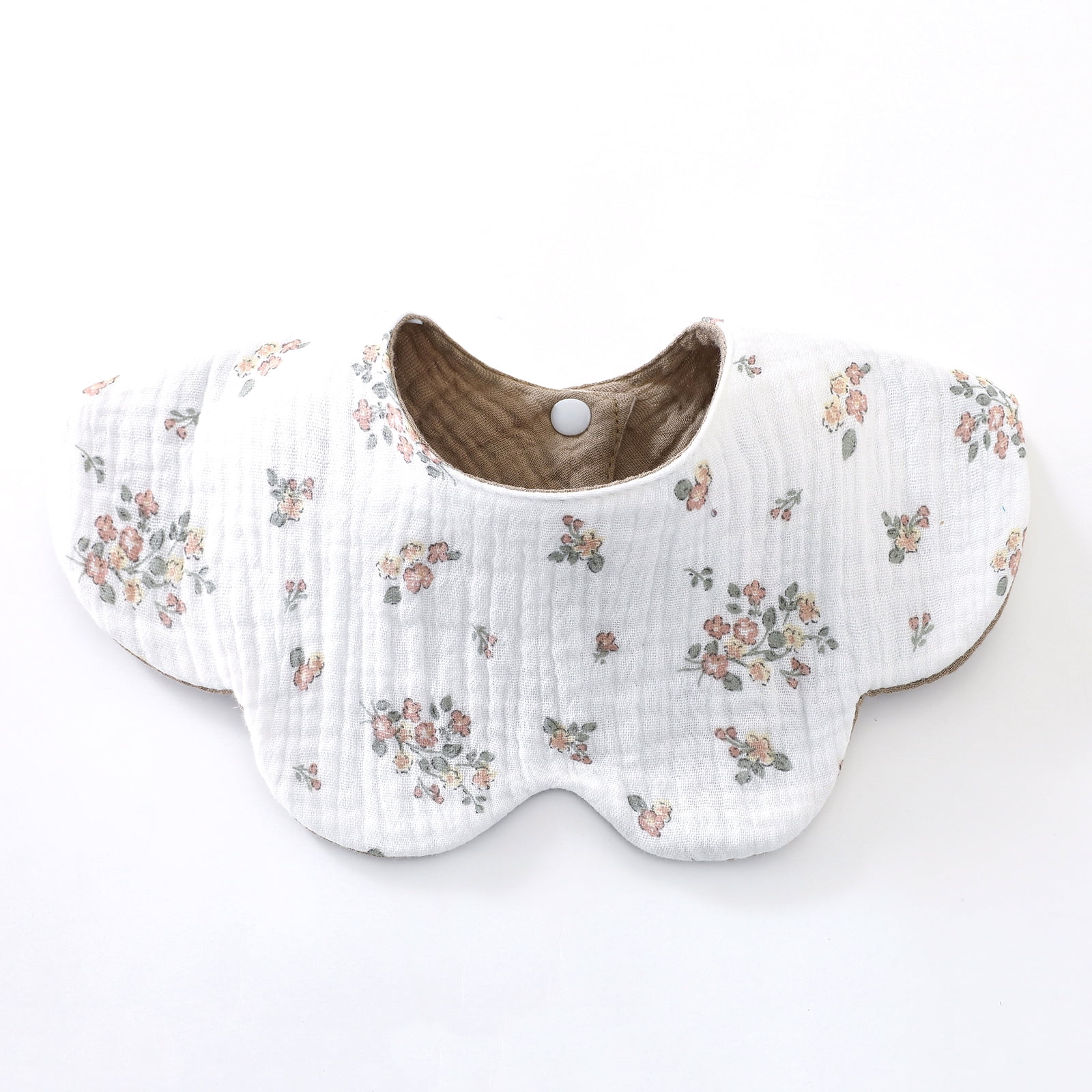 6-layer Baby Bib for Newborns Cotton Burp Cloth Soft & Breathable ...