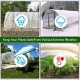6 mil Greenhouse Plastic Film Sheeting Cover 25 x 40 Ft UV Resistant ...