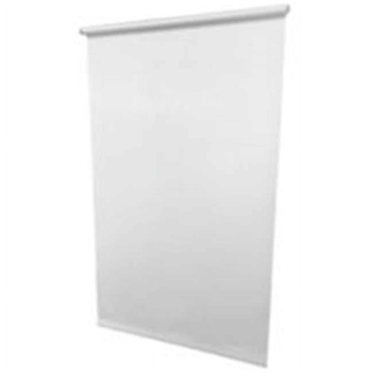 6 mil Room Darkening Vinyl Window Shade, White - 55 x 78 in. - Walmart.com